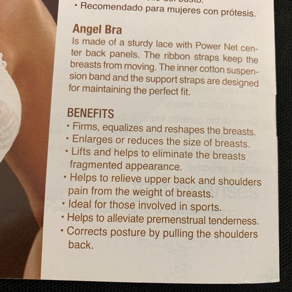 Ardyss | Intimates & Sleepwear | Ardyss Angel Bra Size 36h | Poshmark